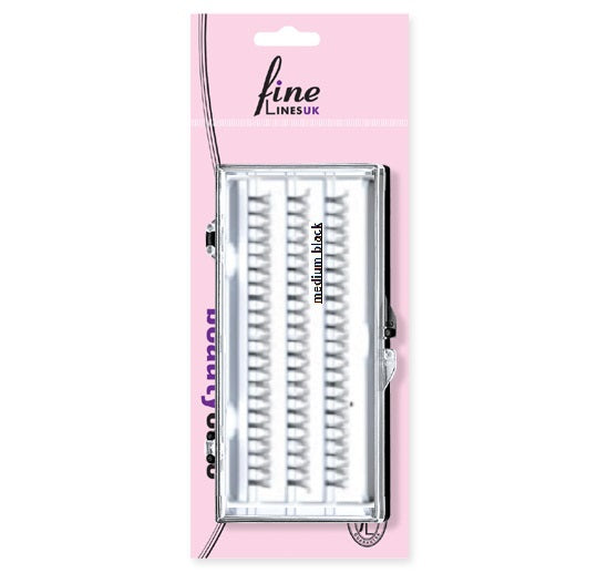 Individual Flare Cluster Eyelashes, Medium 617-00 – Fine Lines UK Ltd