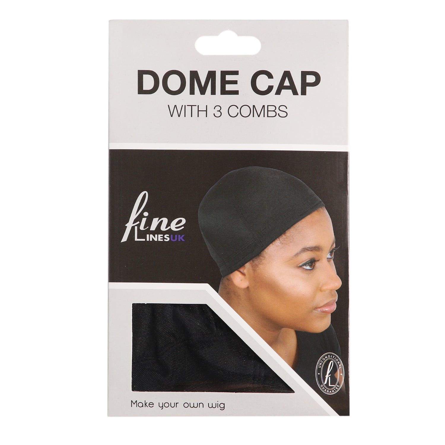 Dome Cap with 3 Security Combs — Fine Lines UK Ltd