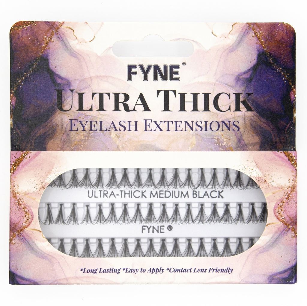 Ultra Thick Individual Eyelash Extensions - LONG 628-01 — Fine Lines UK Ltd